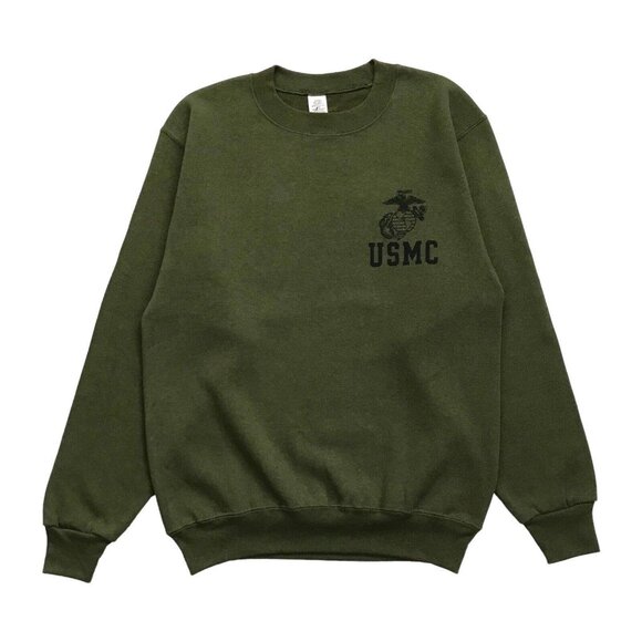 American Vintage | Sweaters | Vintage Us Marines Sweatshirt Medium M ...